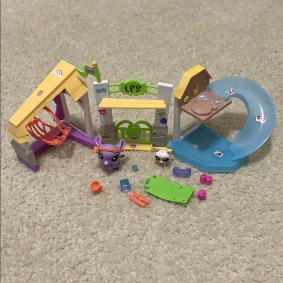 Littlest Pet Shop | Toys | Littlest Pet Shop Playground Swing Toy ...